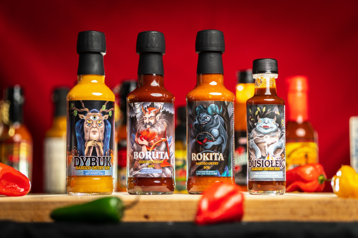 Będzie Piekło - ostre sosy, papryki, kapsaicyna, Naga Jolokia, Carolina ...